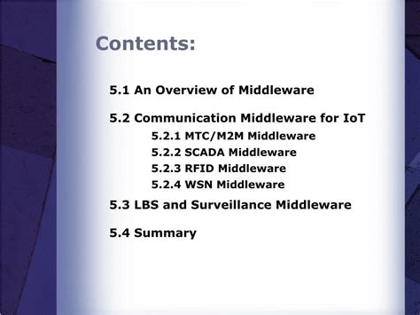 Ppt Chapter 5 Middleware And Iot Powerpoint Presentation Free Download Id 2393901
