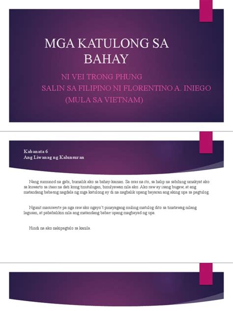 Mga Katulong Sa Bahay Pdf