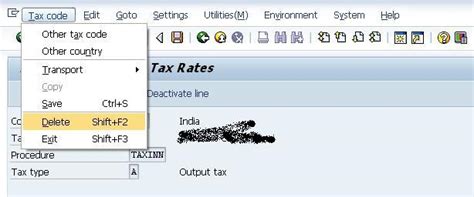 Solved Blocking Of Tax Codes Sap Community
