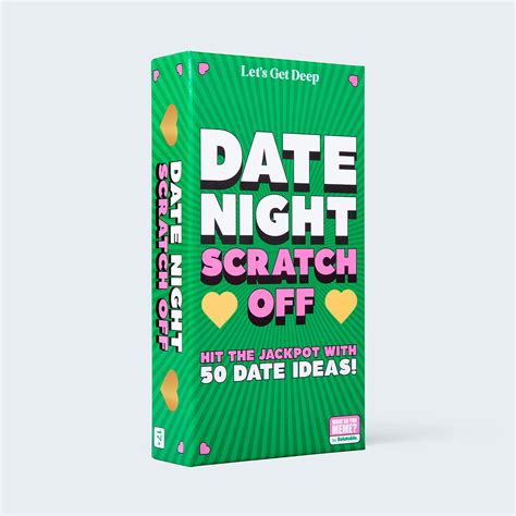 Date Night Scratch Off Cards 50 Unique Date Night Ideas For Couples