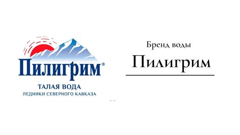 Доставка воды Пилигрим по Москве на дом и в офис | Водица