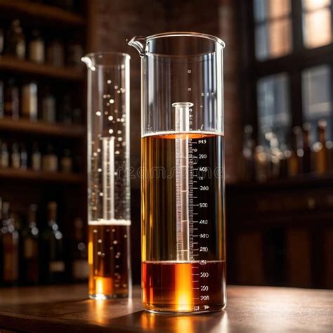 Graduated Cylinder Laboratory Equipment Used In Experiments And