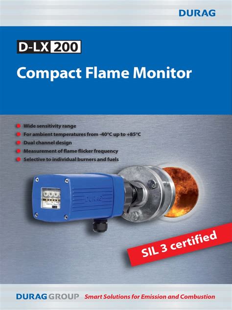 Durag D Lx 200 Flame Scanner Pdf Chemistry