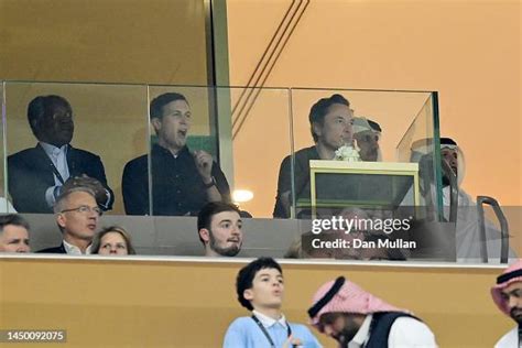 Jared Kushner And Elon Musk Look On During The Fifa World Cup Qatar