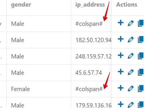 How To Merge Cells In A Table Combine Adjacent Cells In Ninja Tables
