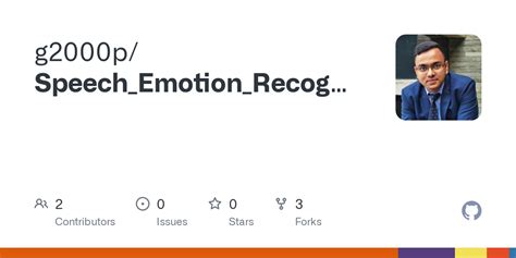 Github G2000pspeechemotionrecognition