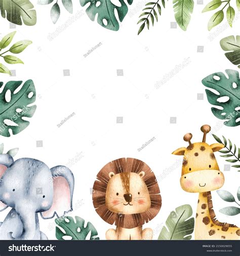 Safari Clipart Border
