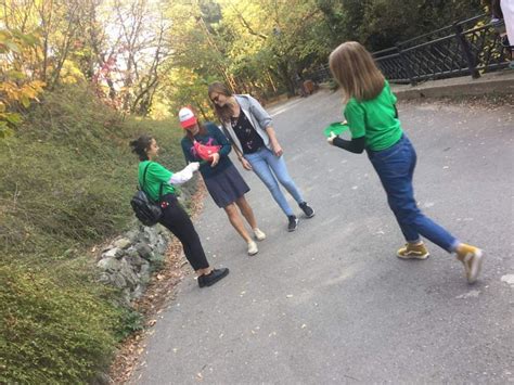 ეკოლოგები მწვანე საჩუქარი“ სოციალური რეკლამა ვიზიტი ბოტანიკურ ბაღში