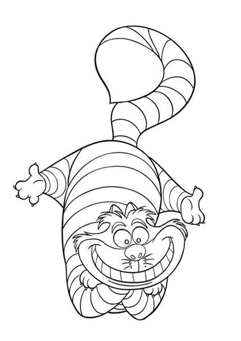 Printable Alice In Wonderland Coloring Pages