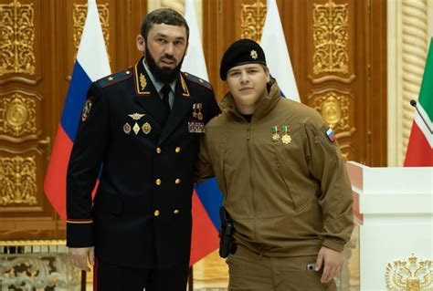 Адам Рамзанович Кадыров сын Кадырова получил орден Кадырова
