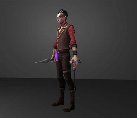 Silco 3d Model Animated Rigged Cgtrader