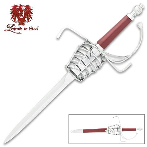 Legends In Steel Mini Guard Rapier And