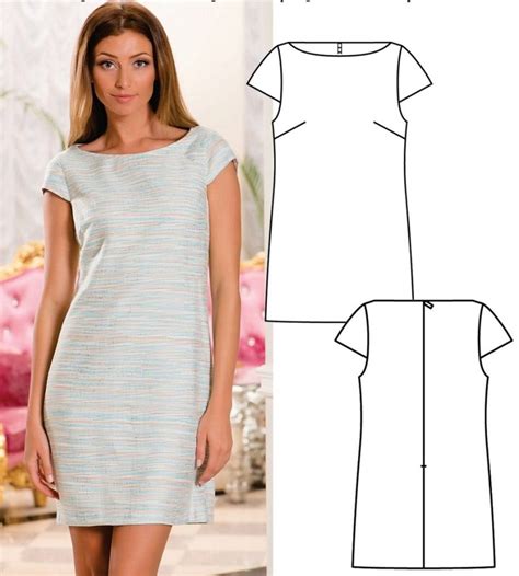 Short Sleeve Dress Sewing Pattern Do It Yourself