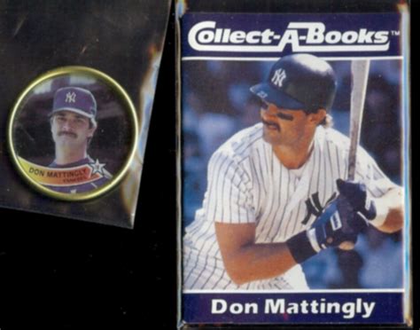 Don Mattingly Topps Coin Jbc Collect A Book Yankees