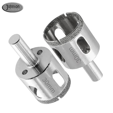 Johnson Tools Od6 50mm Ultimate Glass And Tile Drill Bit Set Fast