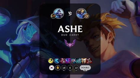 Ashe ADC Vs Ezreal KR Master Patch 13 9 YouTube