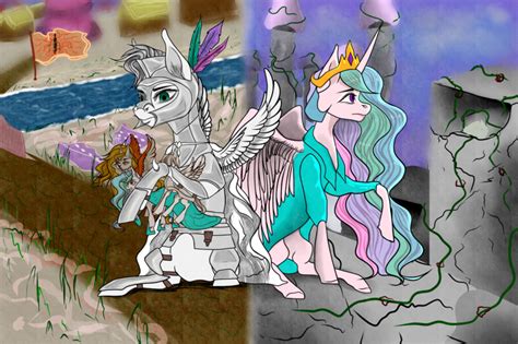Safe Derpibooru Import Daybreaker Princess Celestia Oc Oc Light Knight Alicorn