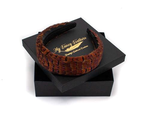 The Florence A Luxury Feather Alice Band By My Fancy Feathers