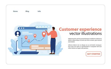 Customer Experience In Consumer Engagement Illustration Of A
