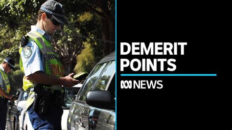 Nsw Labor Promises To Help Good Drivers Shed Demerit Points Abc News