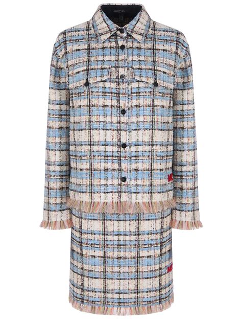 Костюм хлопковый от Marc Cain за 66 040 рублей со скидкой 20 цвет голубой артикул Tc 31 08