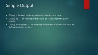 Cobol Programming Language PPTX Programming Languages Computing