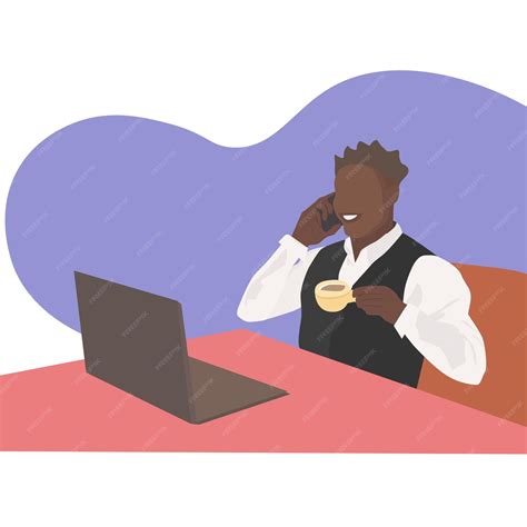 Premium Vector Black Man Silhouette Vector Illustration
