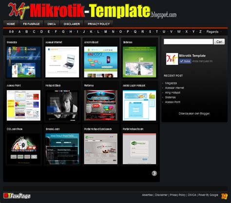 Template Halaman Login Hotspot Mikrotik Router Password Zoe S Dish