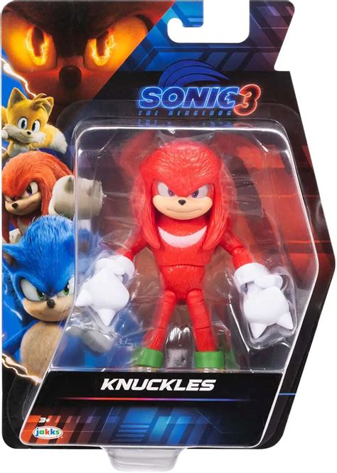 Sonic The Hedgehog 3 Wave 2 Knuckles 5 Action Figure Jakks Pacific Toywiz