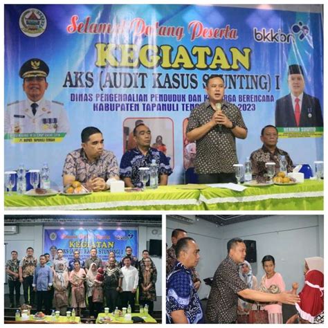 Sekdakab Tapteng Herman Suwito Buka Kegiatan Audit Kasus Stunting I