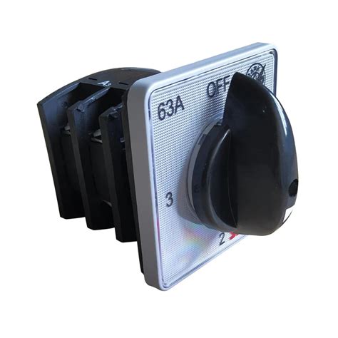 Selvo 63a Cam Operated Rotary Switch Phase Selector 1 Pole 3 Way