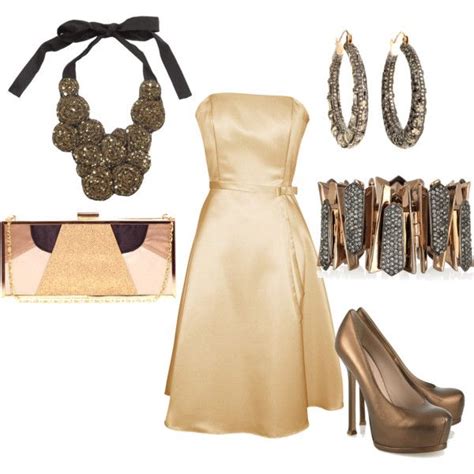 Outfits Nude Luxury Nude Party Dress Champagne Dress Accessories