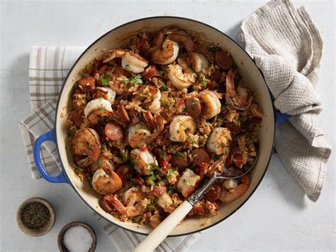 Shrimp And Sausage Jambalaya