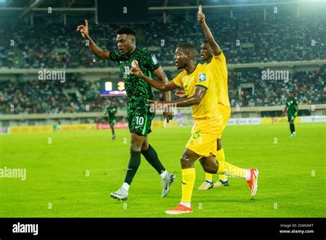 Uyo Nigeria 7th June 2024 Nigeria Vs South Africa Fifa World Cup