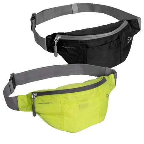 Morningsave 2 Pack Travelon Lightweight Waist Packs