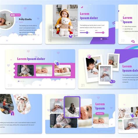 Cute Baby Google Slides Theme Masterbundles