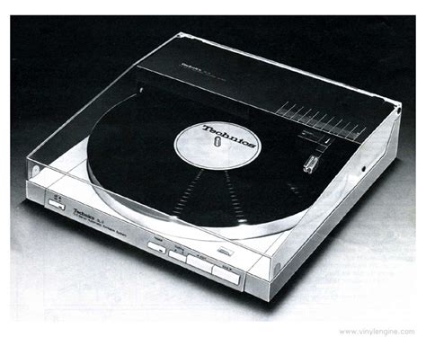 Technics SL 3 Belt Drive Fully Automatic Turntable System Manual