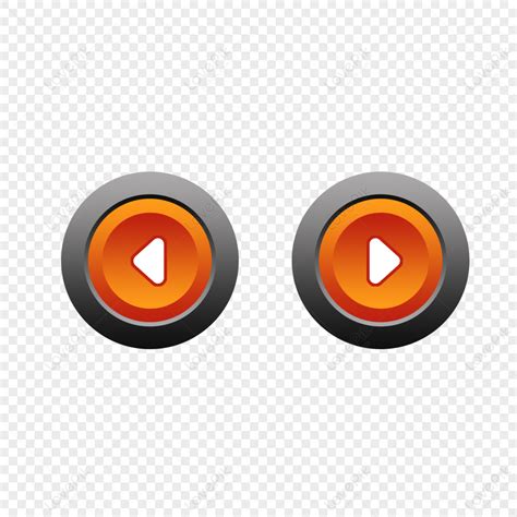 Game Button Switchpreviousnext Game Button Icon Stereoscopic Effect Cartoon PNG Transparent