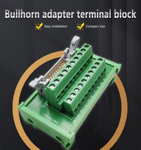 16 Point Conversion Terminal Block For Fx Io Units Fa Tb16xy Fa Tb32xy