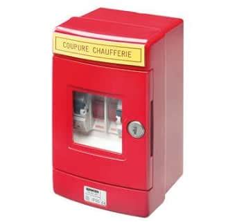 GEWISS COFFRET CHAUFFERIE MONOPHASÉ 1 DÉPART 1P N 16A 1 DÉPART 1P N