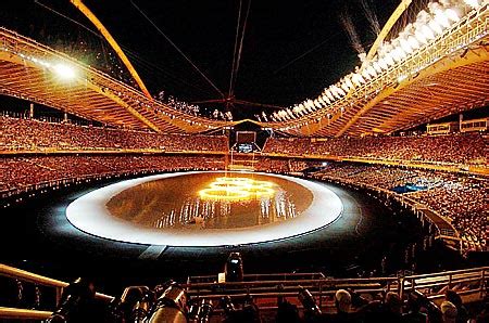 图文 雅典奥运会开幕式盛况 水中映像别样风情 2004奥运 华奥星空 新浪网