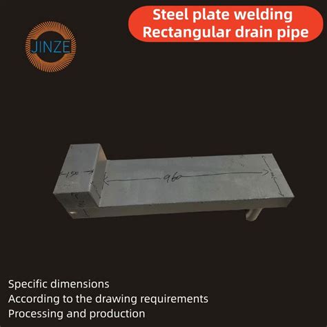 Steel Plate Welded Rectangular Drain Pipe