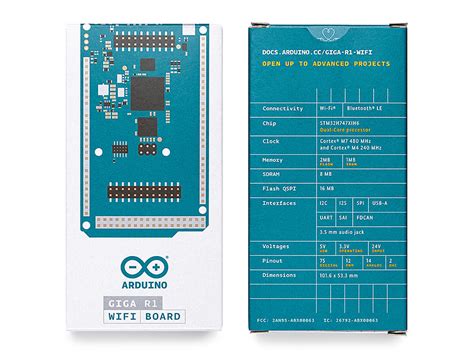 Arduino Giga R1 Wifi — Arduino Official Store