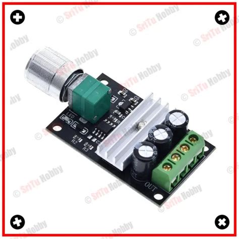 Dc 6v 12v 24v 28vdc 3a 80w Pwm Motor Speed Controller Sritu Hobby