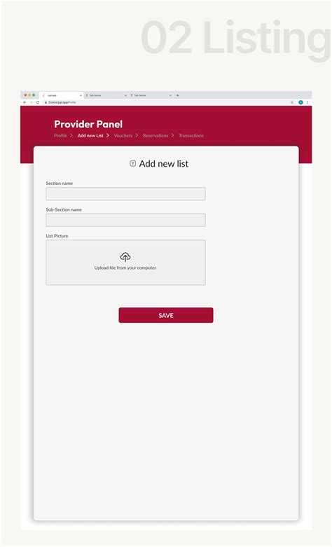Control Panel UI Design Behance