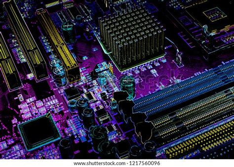 Empty Cpu Processor Socket Pins On Stock Photo Shutterstock