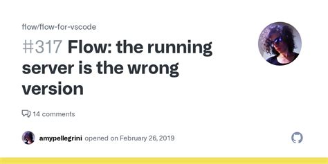 Flow The Running Server Is The Wrong Version Issue Flow Flow For Vscode Github