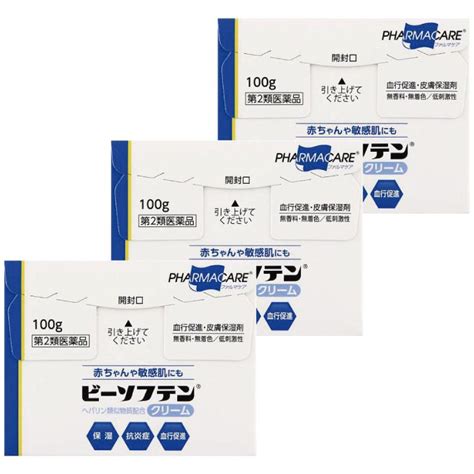 テイコクファルマケア 【第2類医薬品】ビーソフテンクリーム 100g 3個セット サクサクドラッグ 通販 Yahooショッピング