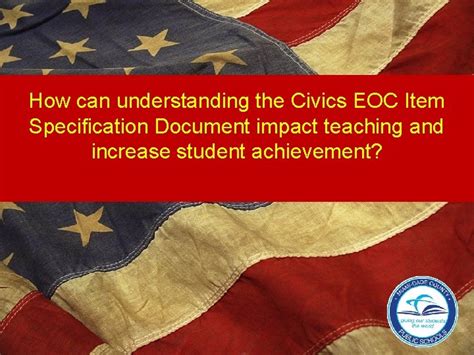 How Can Understanding The Civics Eoc Item Specification