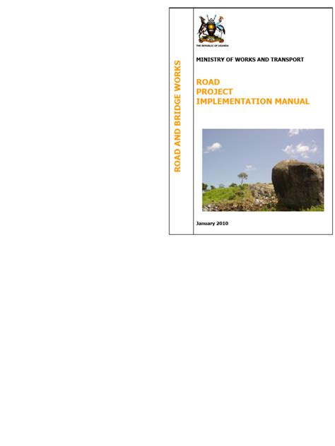 Road Project Implementation Manual Pdf
